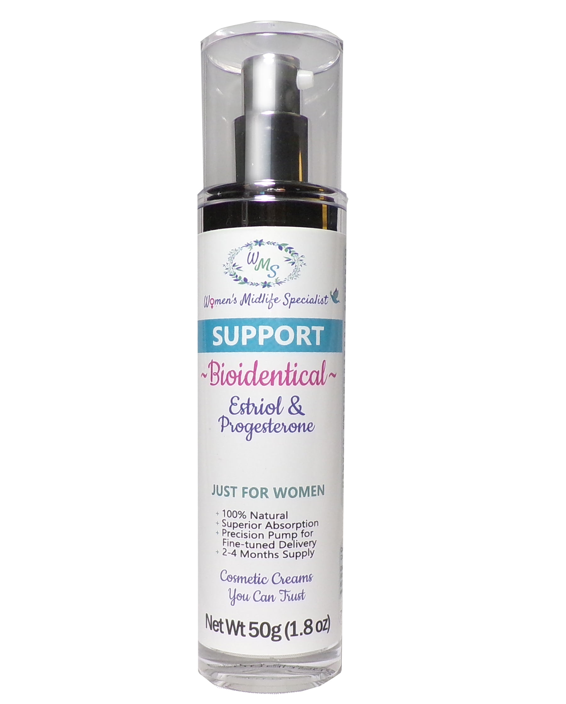 SUPPORT - Estriol USP & Progesterone USP in an All Natural Cream - 200 ...